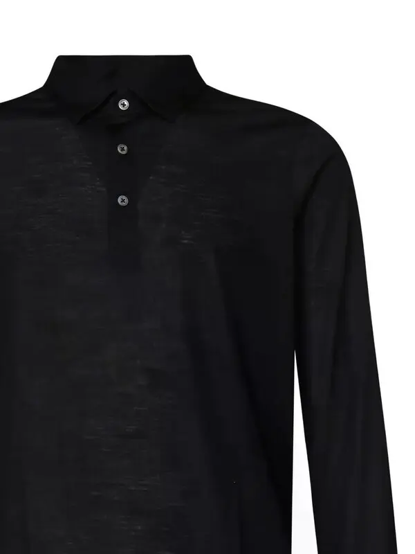 GIULIANO GALIANO Long-sleeved Polo Shirt