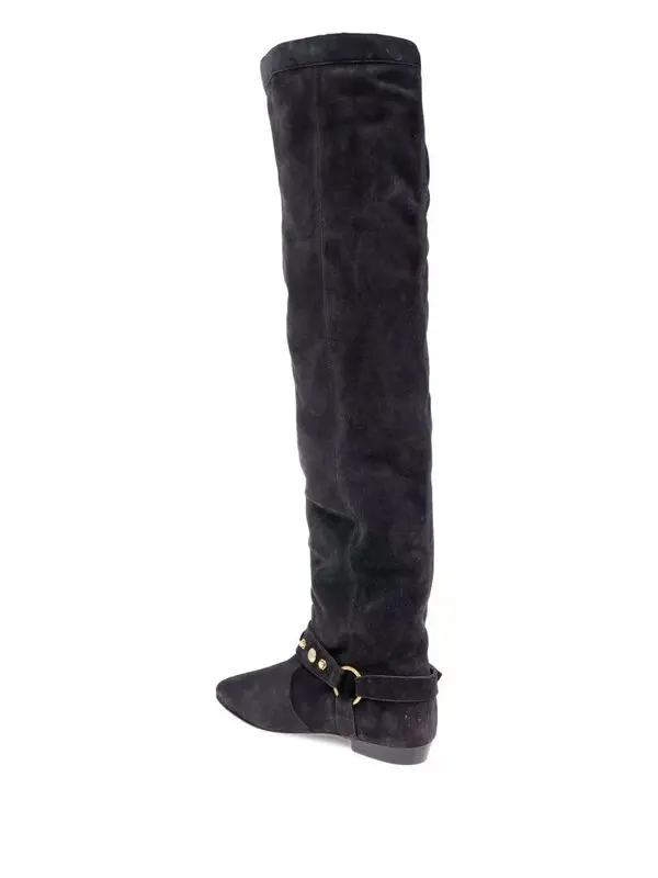 Isabel Marant Étoile Suede Knee-high Boots - Blue