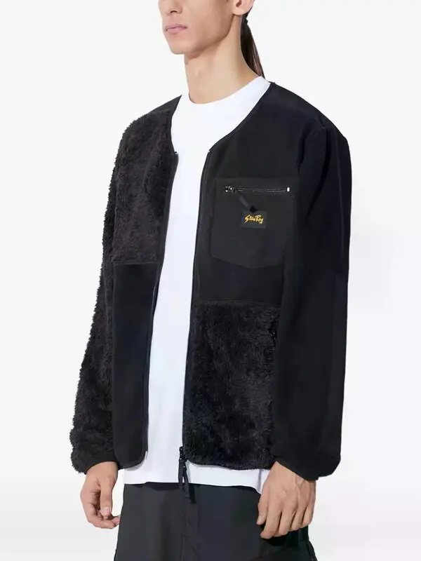 STAN RAY Fleece Panelled Zip-up Jacket