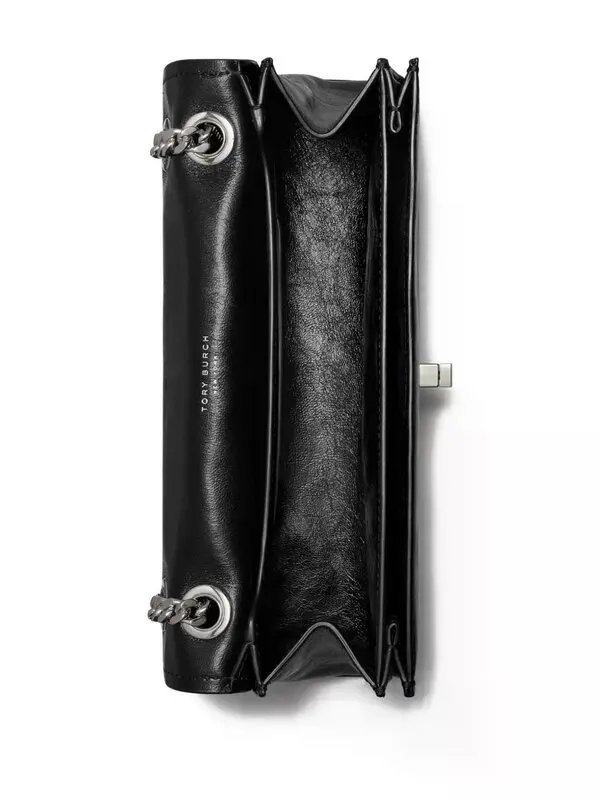 Tory Burch Kira Turnlock Shoulder Bag - Black