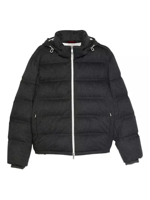 Brunello Cucinelli Quilted Hooded Jacket