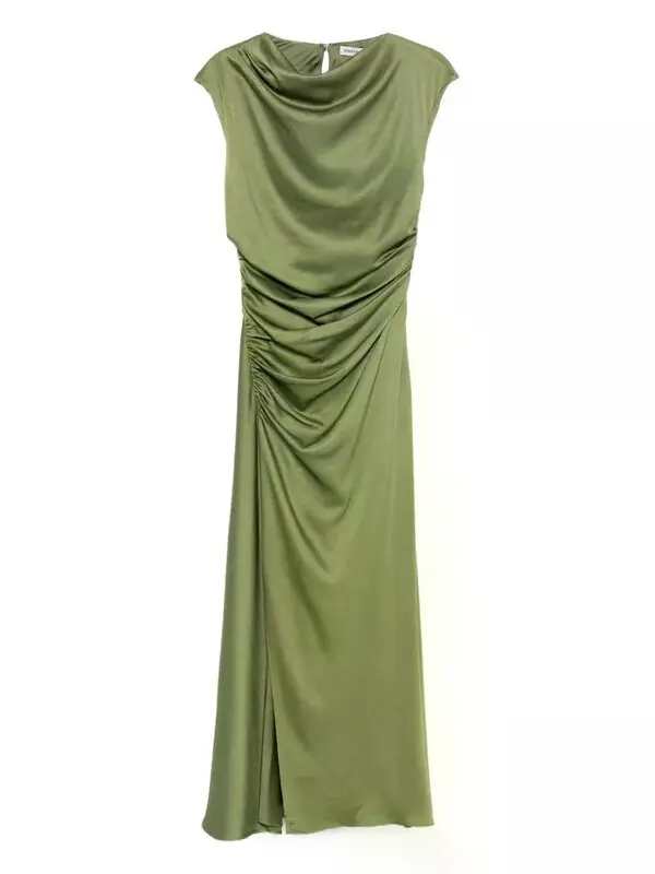 Simkhai Burke Cowl Neck Midi Dress - Green