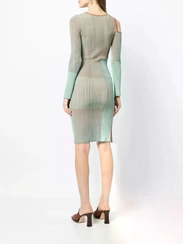 Andersson Bell Striped Knitted Dress