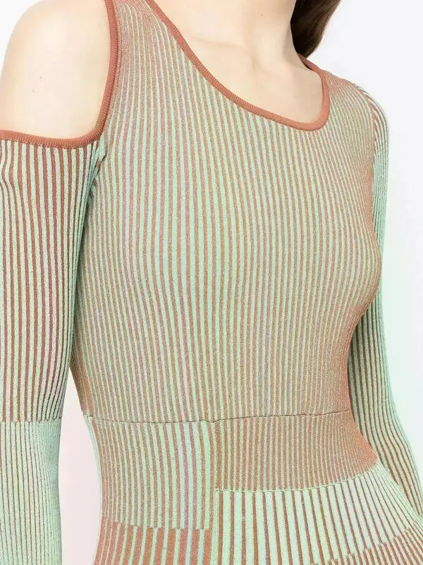 Andersson Bell Striped Knitted Dress