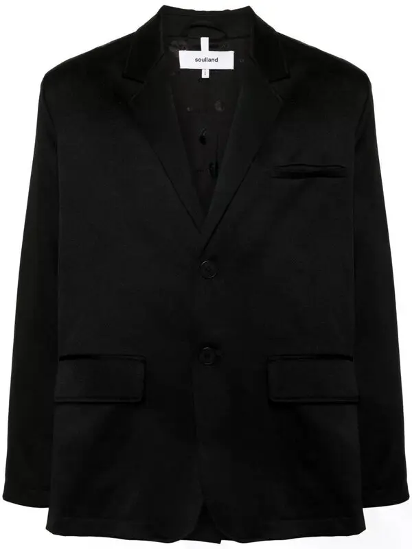 SOULLAND Gabe Single-breasted Blazer