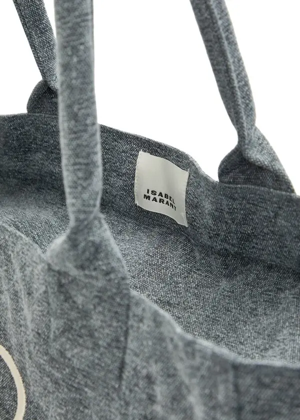 Isabel Marant Yenky Logo Canvas Tote