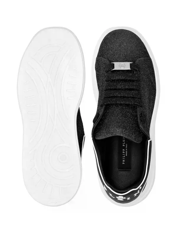 Philipp Plein Megastar Glitter Low-top Sneakers