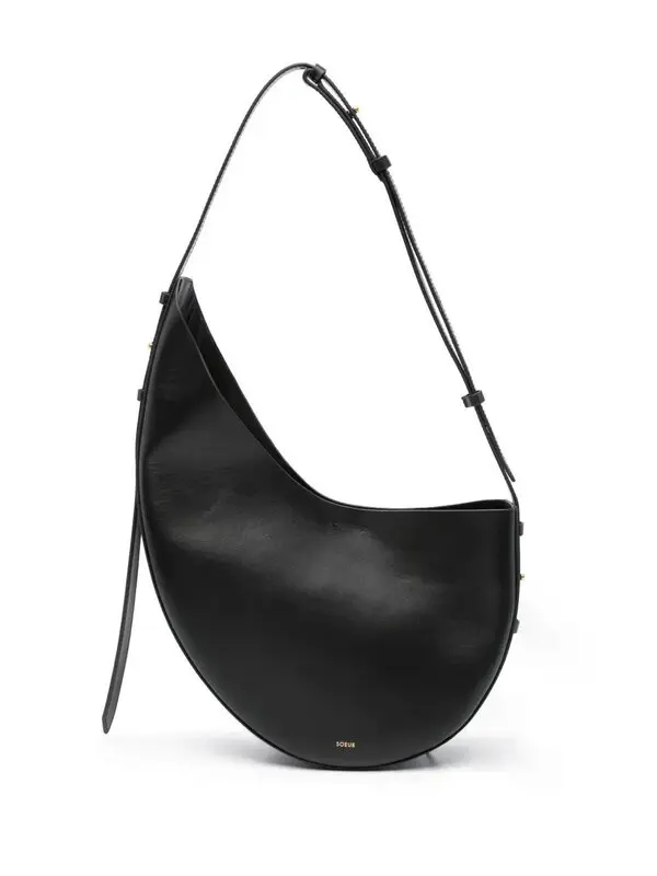 Soeur Winona Asymmetric Cross Body Bag - Black