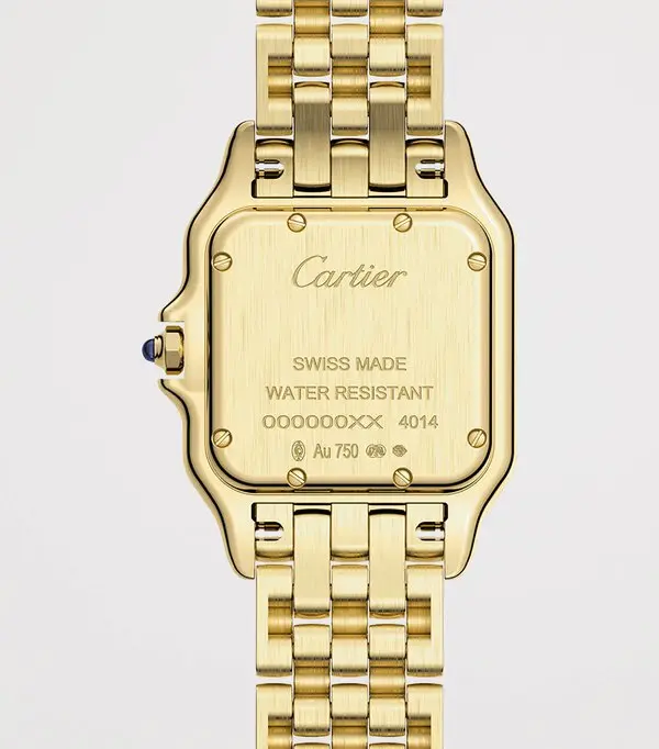 Cartier Panthère De Yellow Gold Watch - Silver