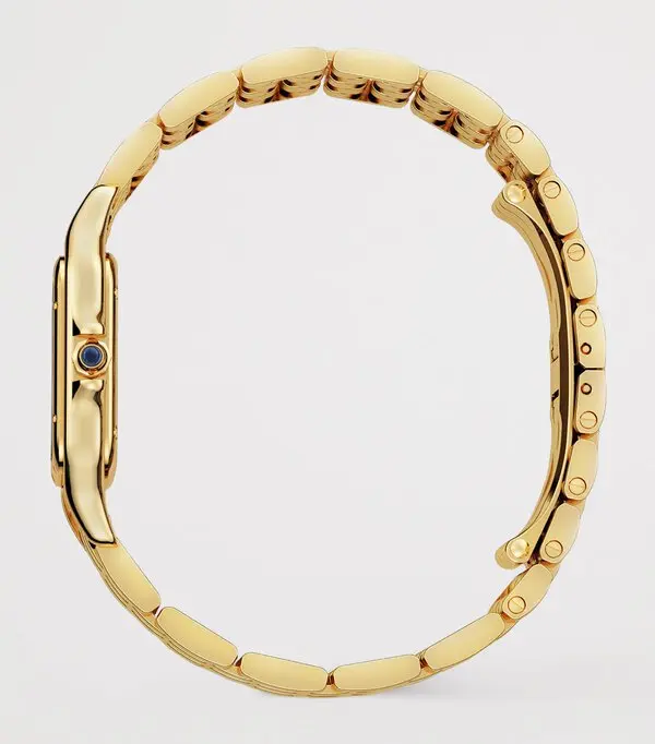 Cartier Panthère De Yellow Gold Watch - Silver