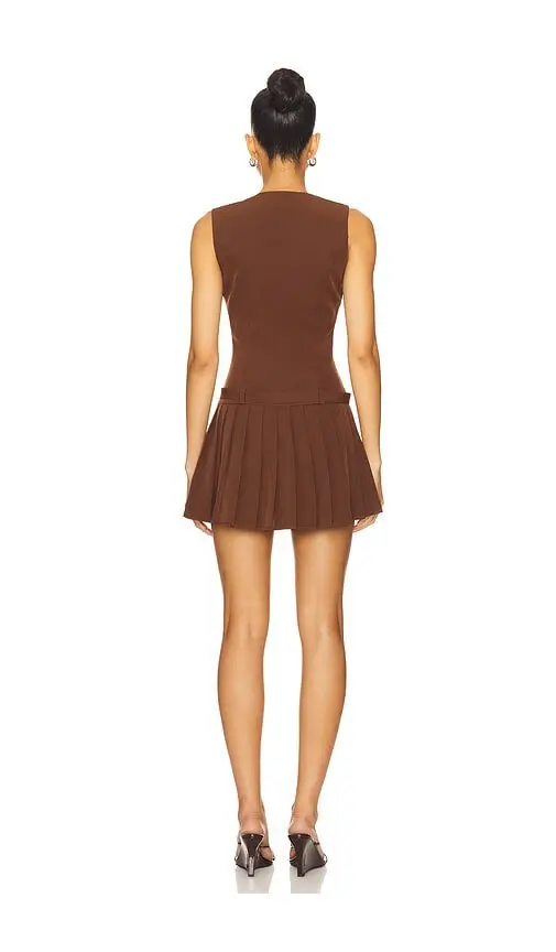 Superdown Giulia Mini Dress - Brown