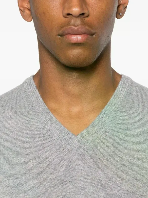 Fedeli Cashmere V-neck Sweater