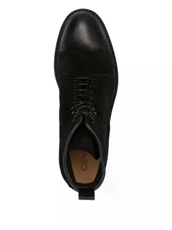 CENERE GB Suede Lace-up Boots