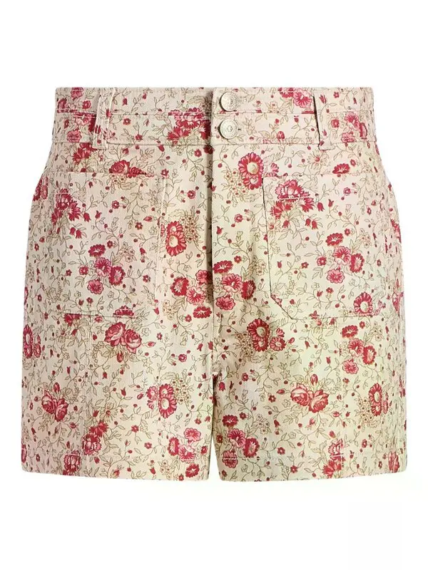 Cinq À Sept Dorothea Floral-print Shorts