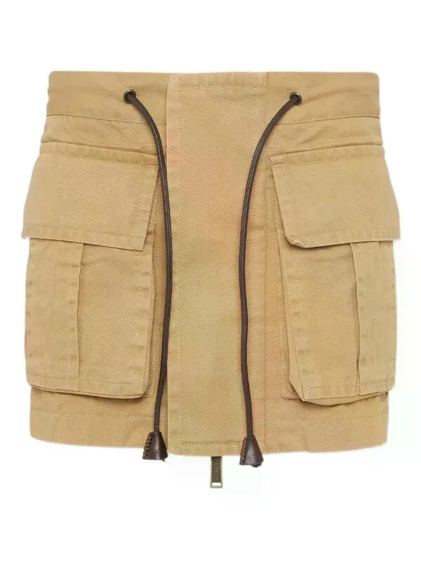 Dsquared2 Drawstring-waist Mini Skirt