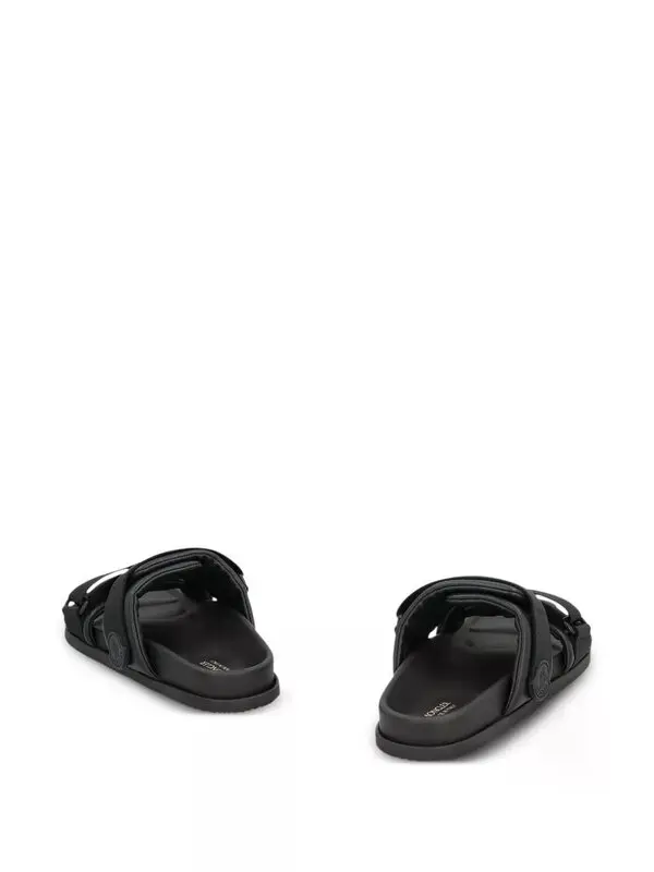 Moncler Summer Double-strap Leather Sandals