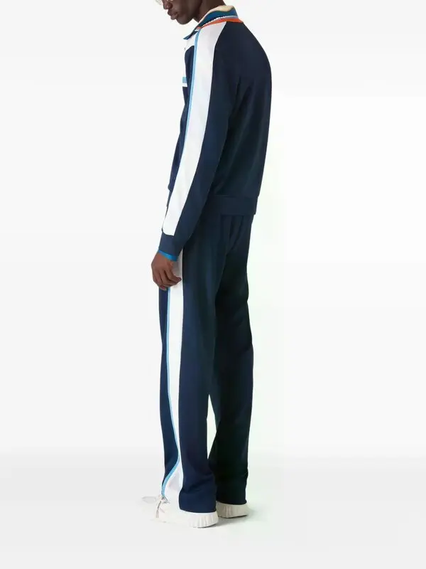 Casablanca Panelled Zip-up Jacket