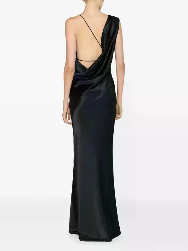 Paris Georgia Minka Asymmetrical Gown