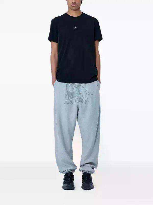 CHITÈ Graphic-print Cotton Track Pants