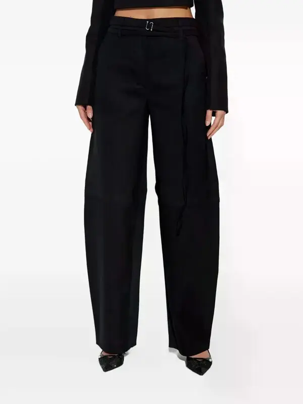 Sportmax Paneled Hook-fastening Trousers