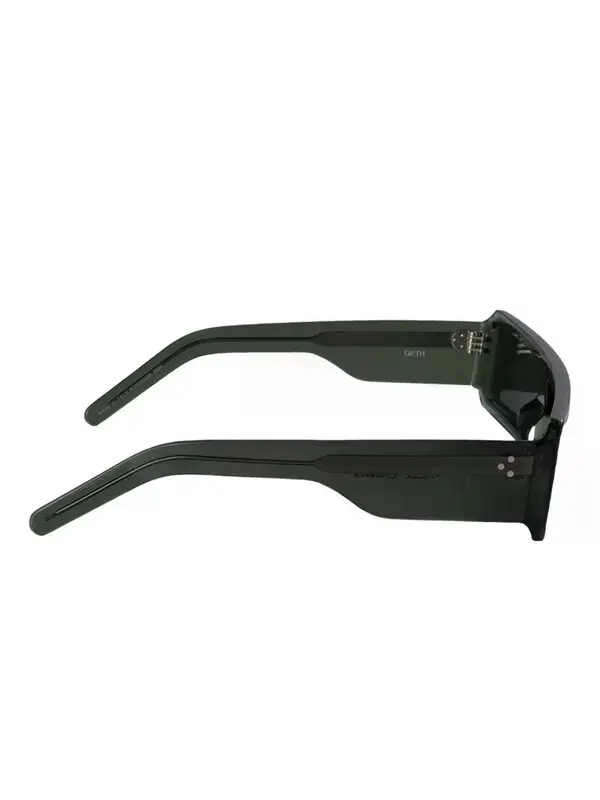Rick Owens Geth Rectangle Frame Sunglasses