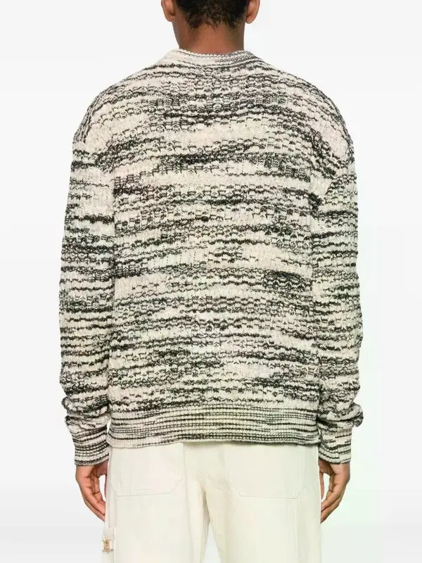 Axel Arigato Marl Knit Crew Neck Sweater