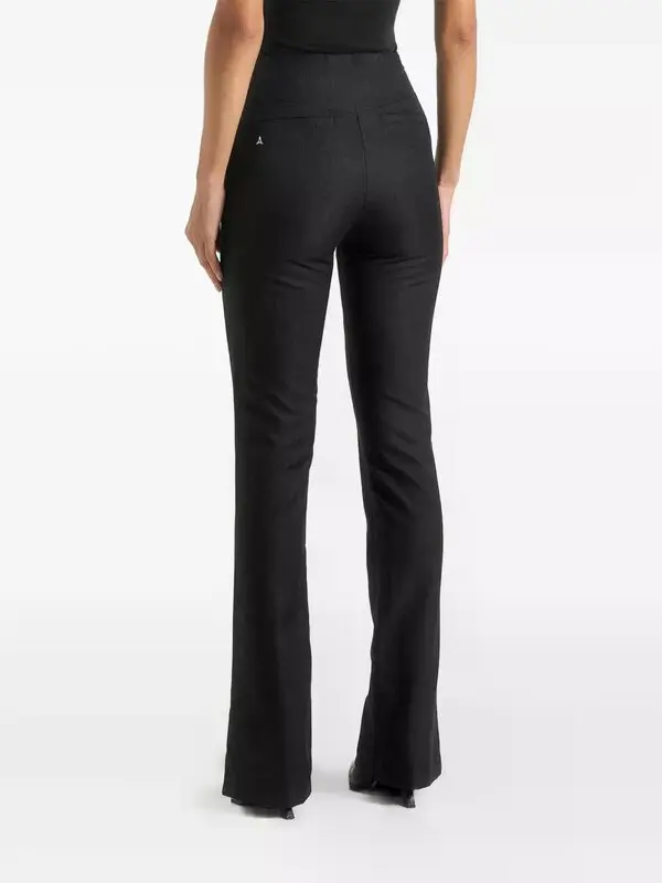 Manière De Voir Therese Button-detail Tailored Trousers