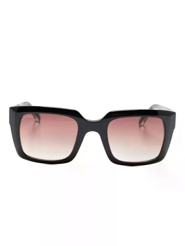 ASPINAL OF LONDON Square Frame Sunglasses - Black