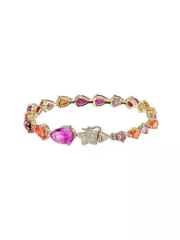 ANABELA CHAN 18k Yellow Gold Vermeil Multi-stone Bracelet