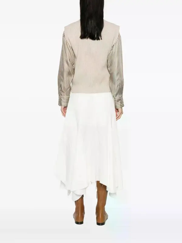 Brunello Cucinelli Ribbed Sleeveless Sweater