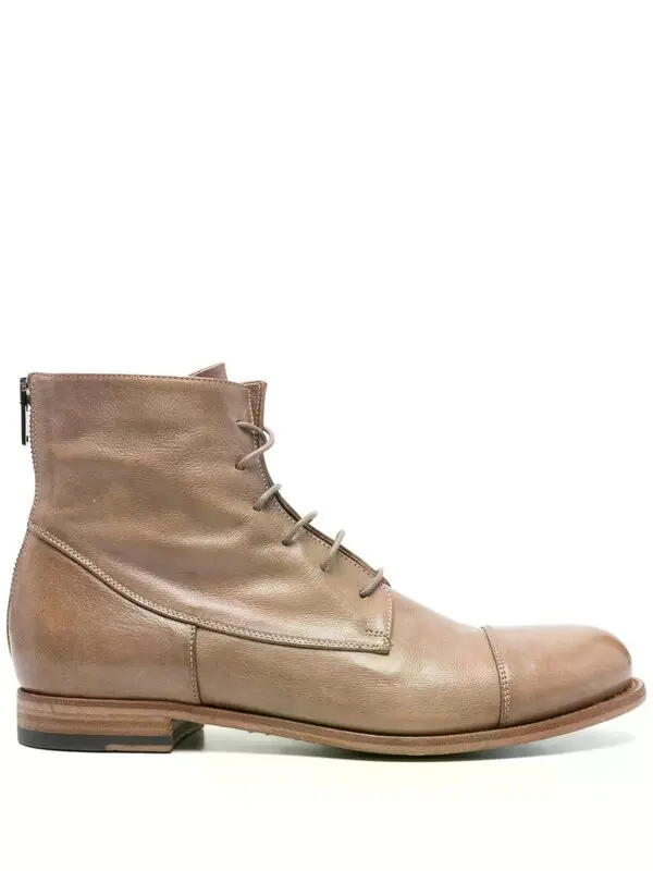 PANTANETTI Leather Ankle Boots