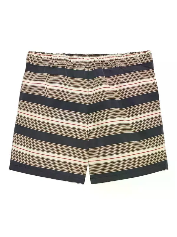 Prada Striped Swim Trunks