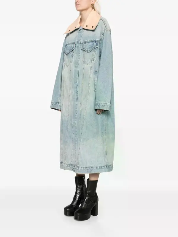 R13 Kat Trucker Jacket - Blue
