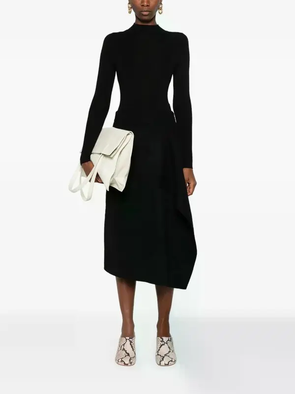 Eric Bompard Knitted Bodysuit With Mock Neck