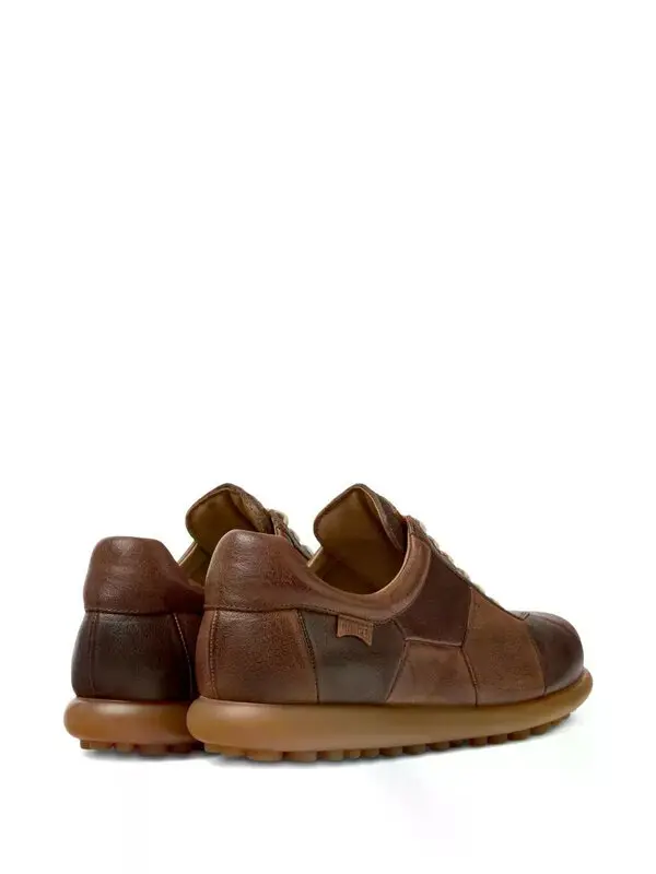 Camper Pelotas Ariel Leather Lace-up Sneakers - Blue