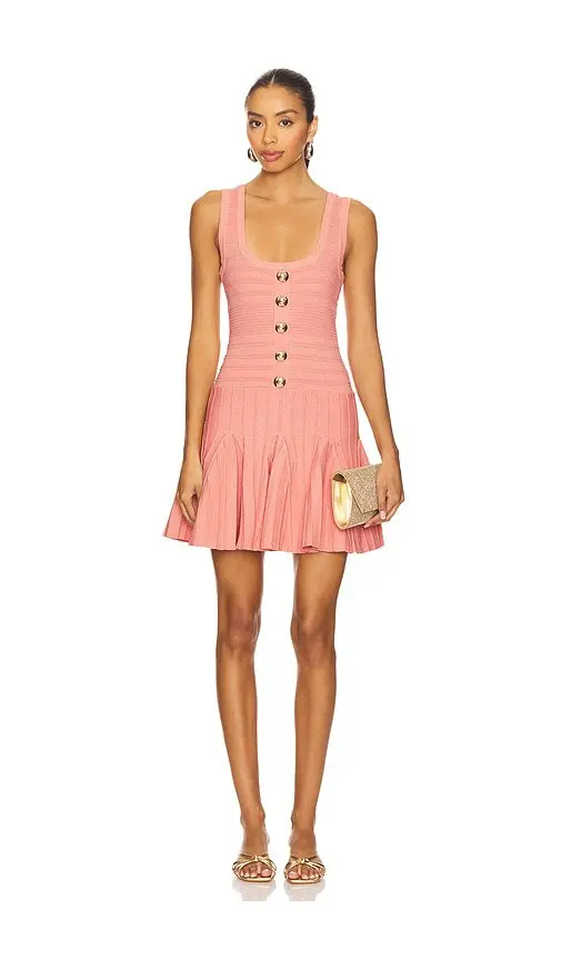 Retrofete Brooke Dress In . Also - Peach
