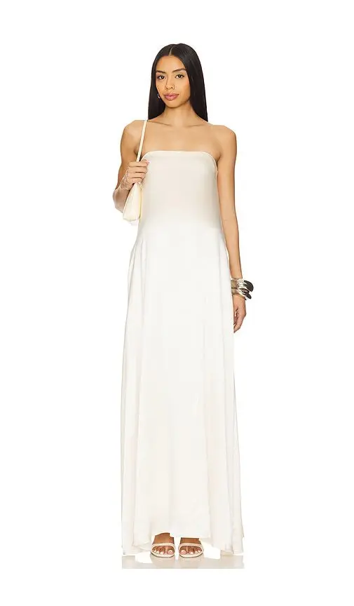 BUMPSUIT Brushed Satin Gown