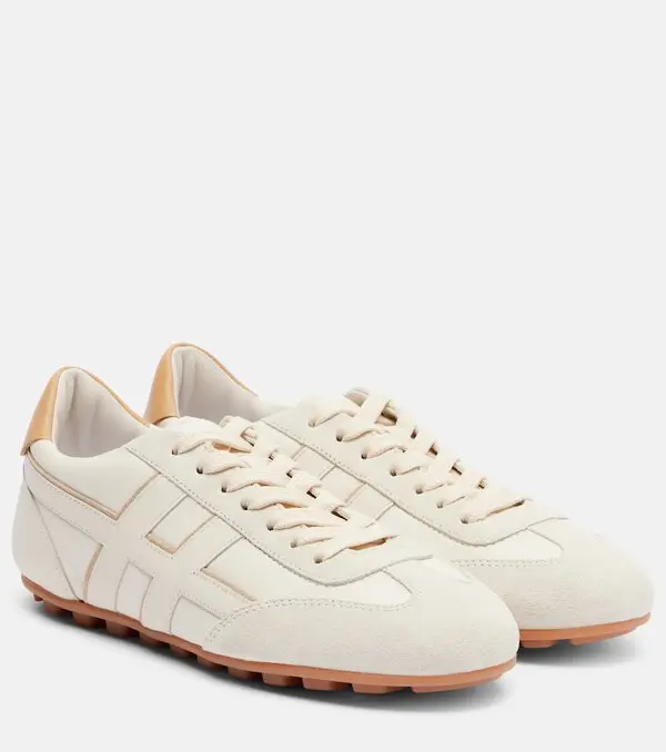 Hogan Olympia Suede Sneakers - Beige