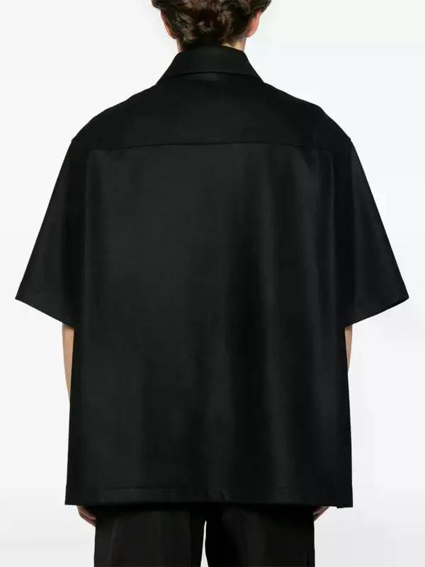 JIL SANDER Wool Polo Shirt