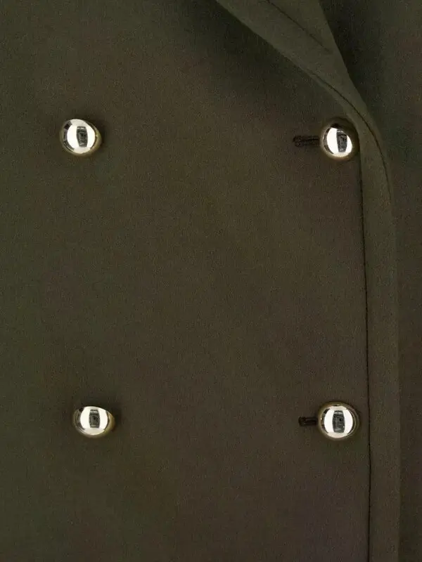 SEMICOUTURE Double-breasted Button Peacoat