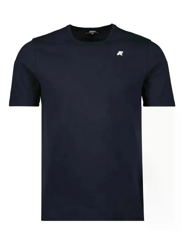 K-WAY Logo-patch Cotton T-shirt