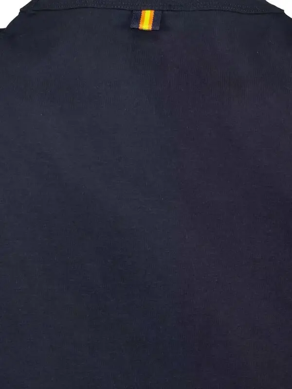 K-WAY Logo-patch Cotton T-shirt