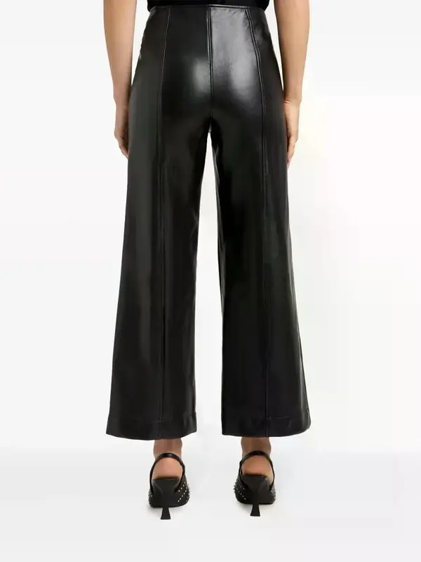 Cinq À Sept Azure Faux-leather Trousers