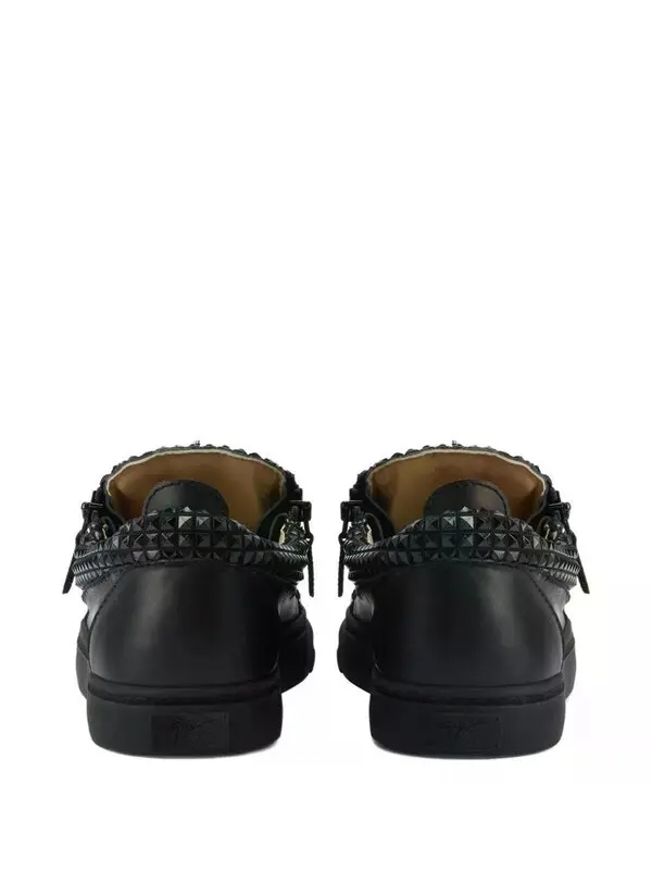 GIUSEPPE ZANOTTI Manhattan Embellished Zip Fastening Sneakers