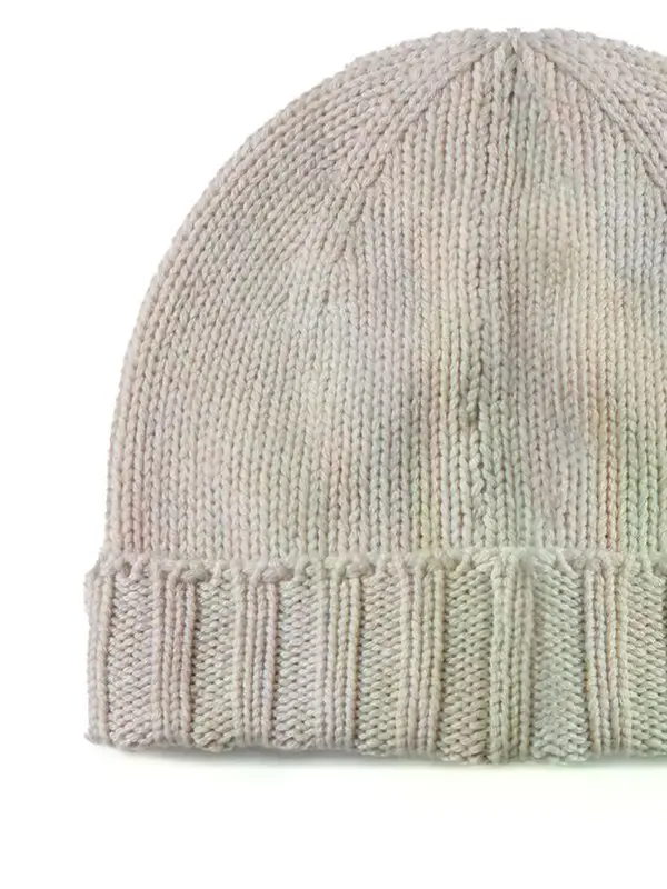 John Galliano Ribbed Wool Beanie