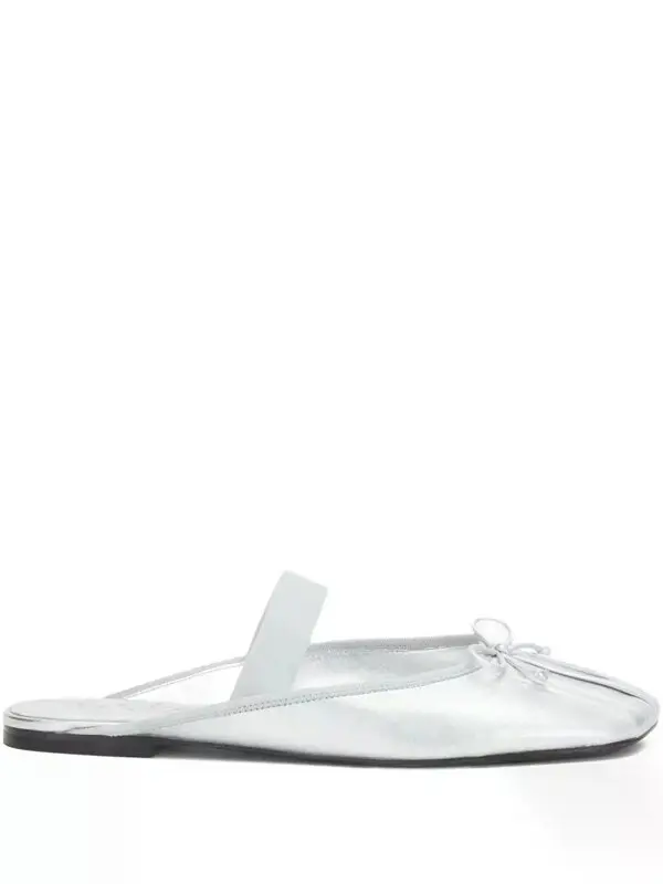 3.1 Phillip Lim Leather Bow Detail Mules