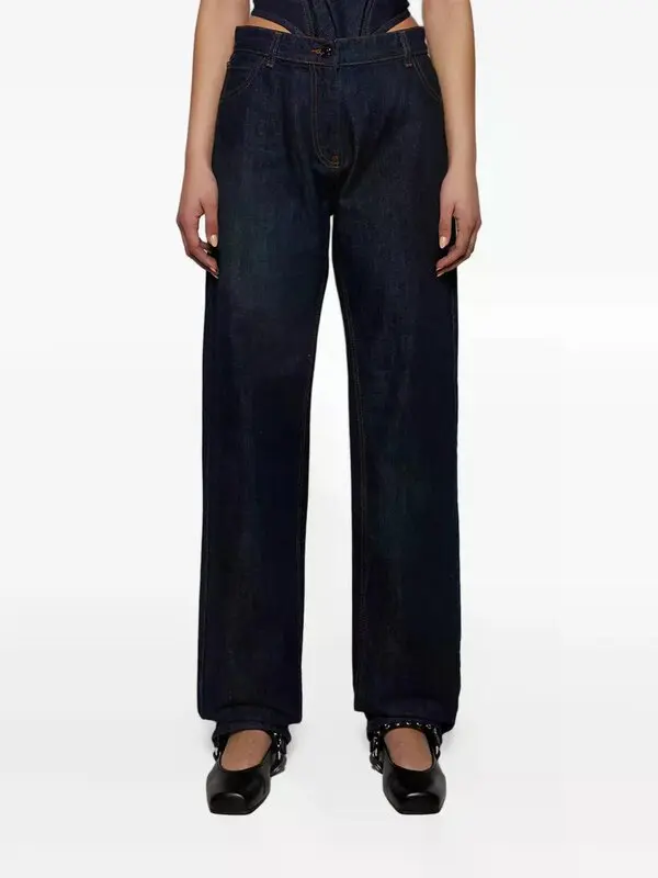 Magda Butrym Logo Patch Jeans