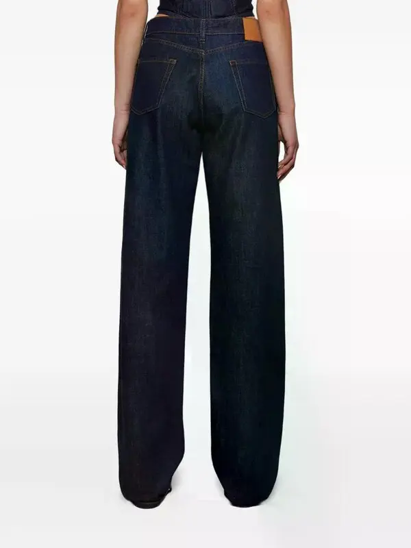 Magda Butrym Logo Patch Jeans