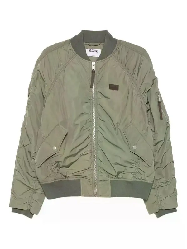 Moschino Ruffled Bomber Jacket