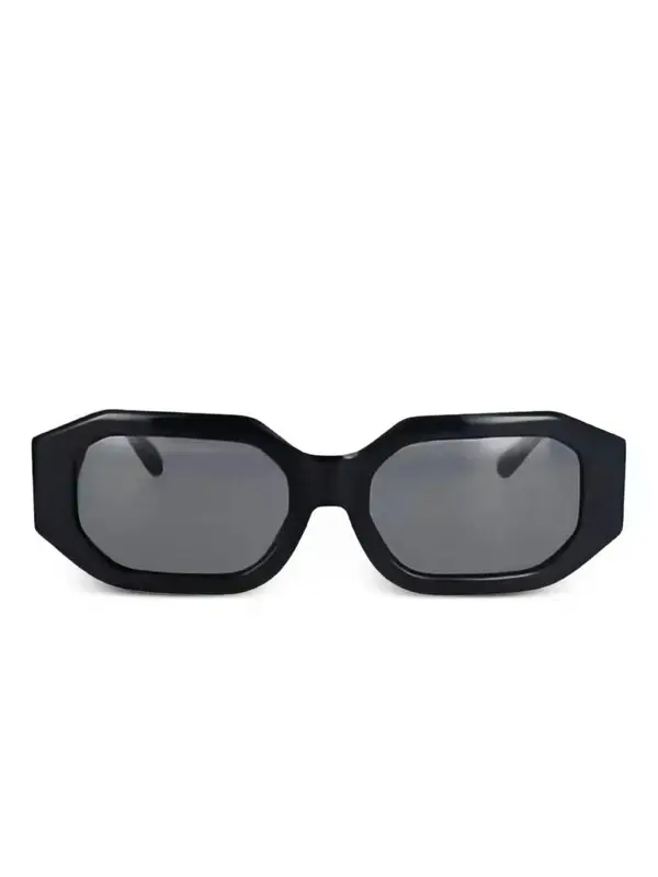 Attico Geometric Frame Sunglasses - Black